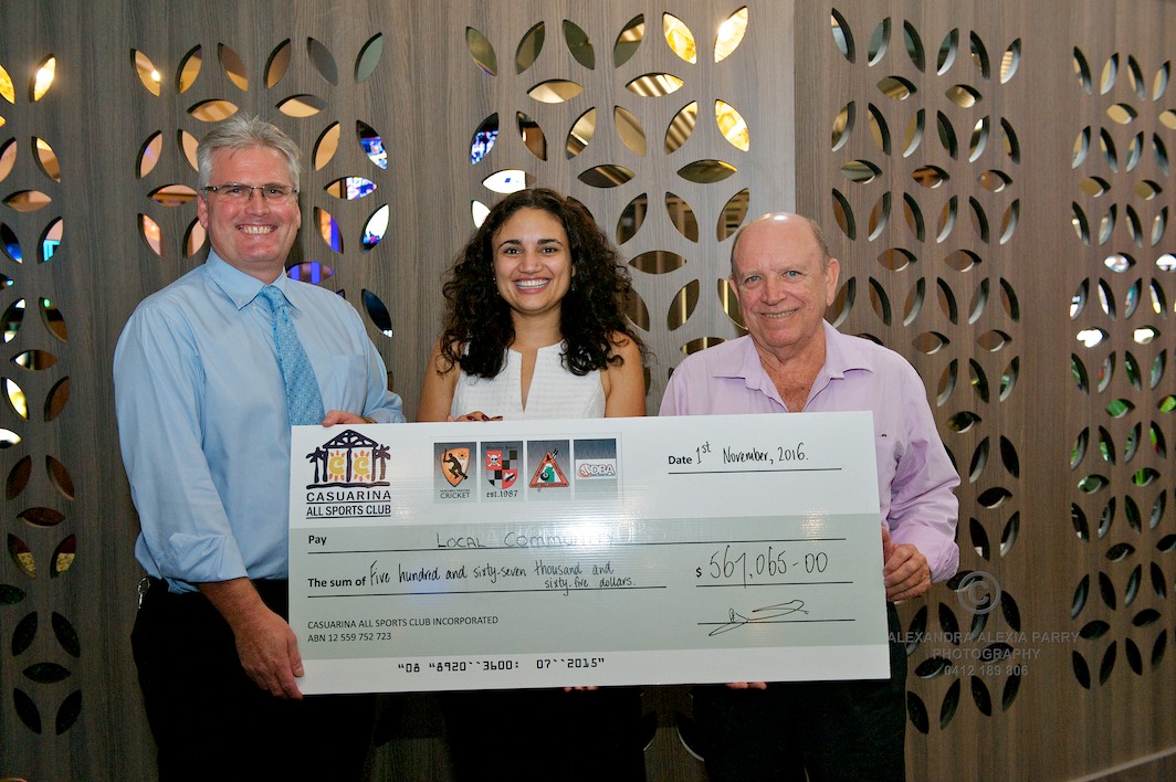 Cas Club Gives Back in a Big Way :: Casuarina All Sports Club